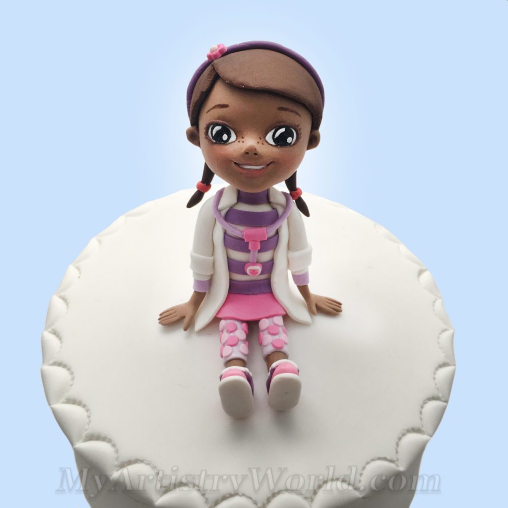 Doc McStuffins cake topper - My Artistry World