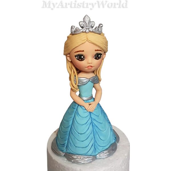 Princess cake topper - My Artistry World